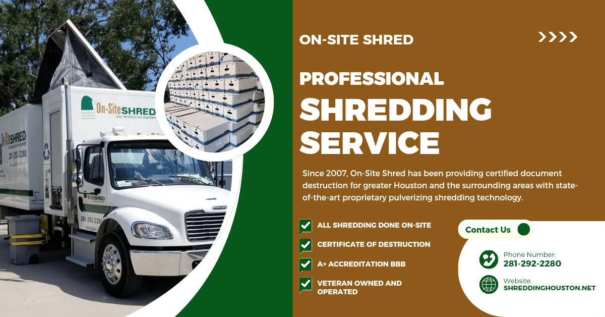 Paper Shredding Service: Protect Your Sensitive Information - On-Site Shredding