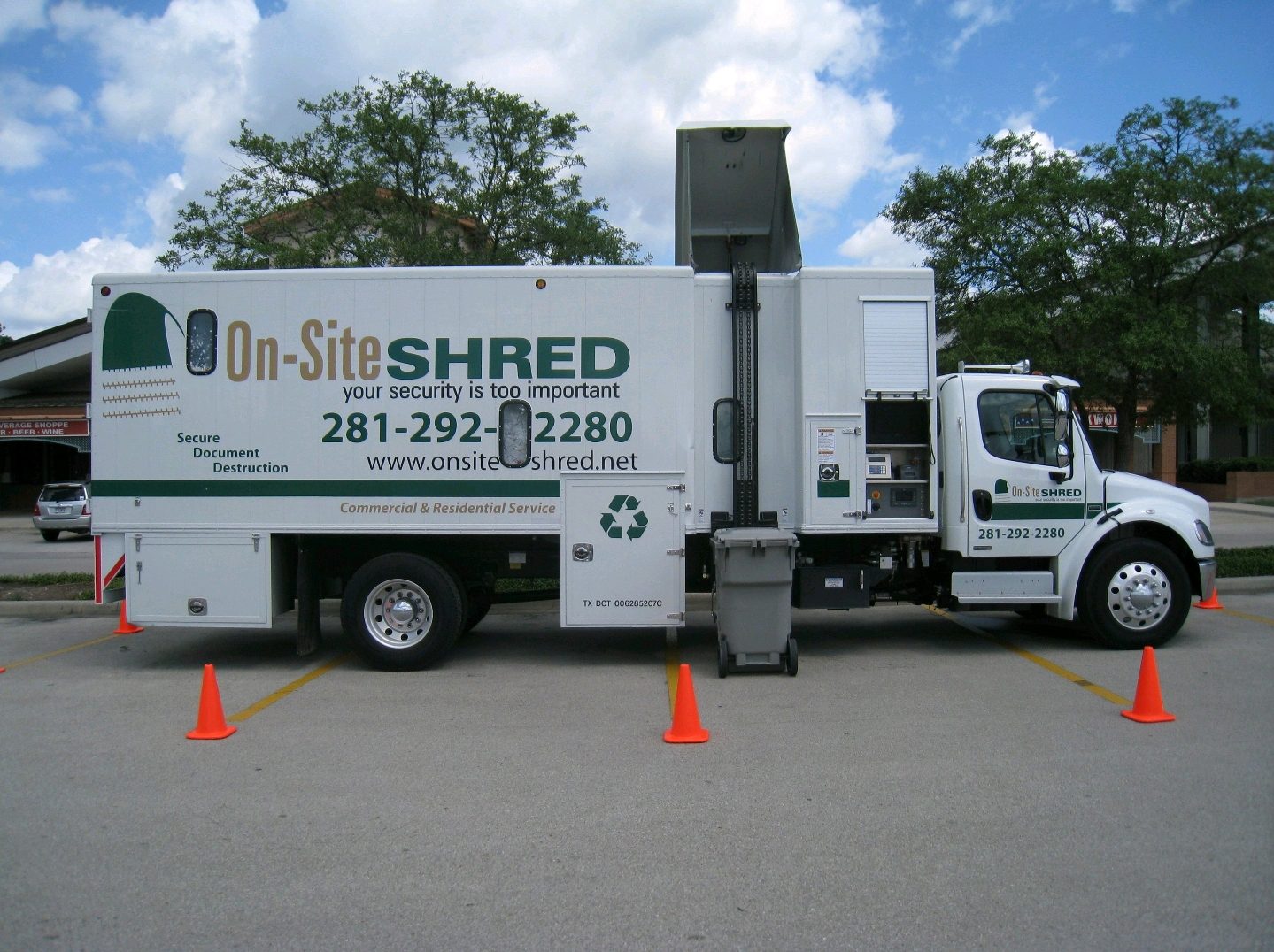 Services - On-Site Paper Shredding Houston - Certified Shredding